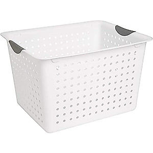 Sterilite 1628 Deep Ultra Plastic Storage Basket