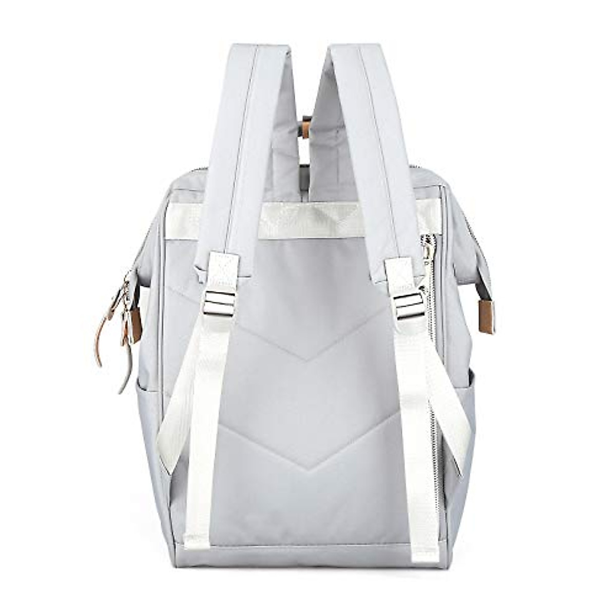 himawari Laptop Backpack for Women&Men Travel Backpack With USB Charging Port Large Business Bag Water Resistant College Bag Computer Bag Doctor Bag(1881-Grey)