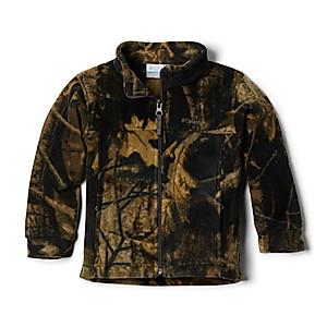 Columbia Baby Boys Zing III Fleece Jacket, Timberwolf, 12-18 Months