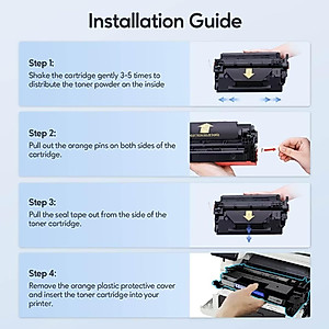 26A Toner Cartridge Black Compatible for HP 26A CF226X CF226A 26X use with HP Laserjet Pro MFP M426fdw M402 M402dn M402dne M402dw Printer (2 Pack)
