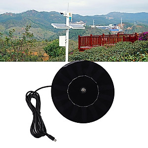 Solar Panel Round Monitor 10W5V Bracket Connector for Round Shape Light Mounting Plate Solar Battery Chargers Charging Kits