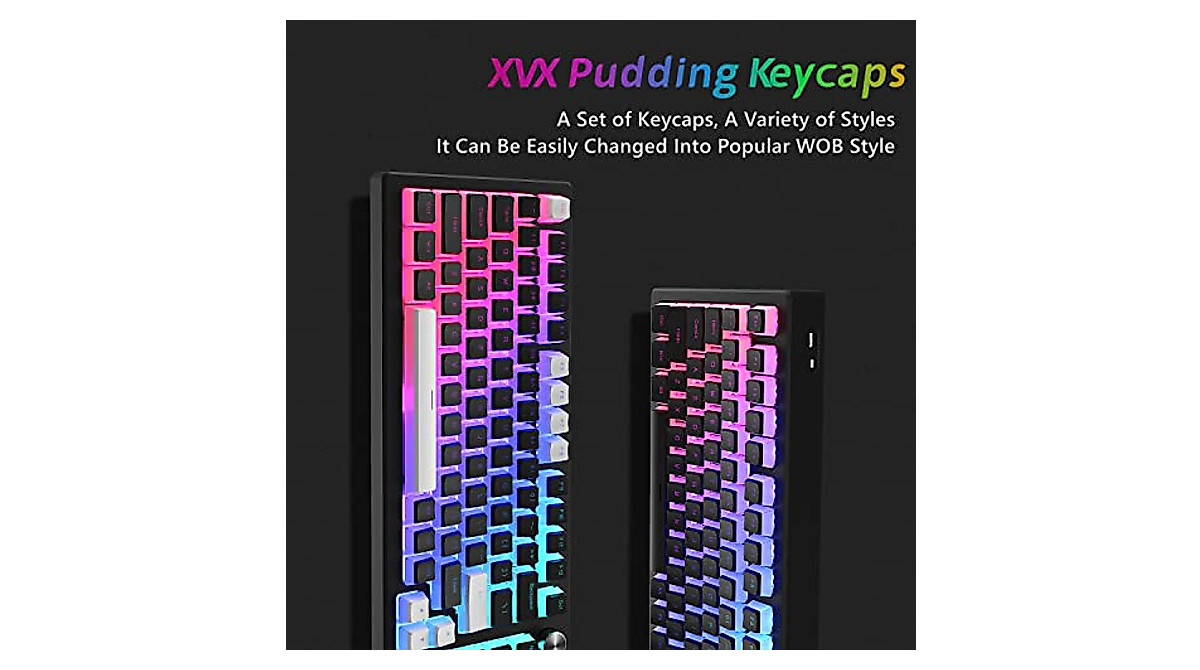 XVX Pudding Keycaps Set - Universal Compatibility & Style