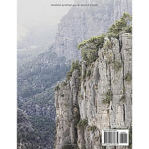 DENIK, Softcover Layflat Journal, 8.5" x 11" Writing Notebook with 100 Lined Pages, Multi-Use for Travel, Planning, and Gratitude Journaling, ... Artists - Drawing Mountains (French Edition)