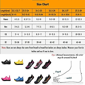 OYUXMAS Mens Womens Water Shoes Beach Barefoot Swim Pool Shoes Socks Anti-Slip Breathable Quick Dry Lightweight Slip-on Walking Aqua Sports Park Boating Fishing Diving Surfing Outdoor Sport Hiking