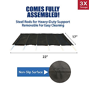Product Trend Furniture Fix Steel for Chair, Sofa, Loveseat, Mattress, or Couch-Cushion Support, Supercomfortable Nonslip Adjustable Seat Support, Extend Furniture Life, (22 x 17) Inches Deep (Black)