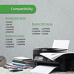 ApexZag Compatible TN660, TN-660, TN630 Toner Cartridge Replacement for Brother HL-L2300D HL-L2380DW HL-L2320D DCP-L2540DW HL-L2340DW HL-L2360DW MFC-L2720DW Printer – Black (2 Pack)