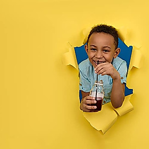 200 Count 100% Plant-Based Compostable Black PLA Straws-KTOB Biodegradable Flexible Drinking Straws - A Fantastic Eco Friendly Alternative to Disposable Plastic Bendable Plasticless Straws