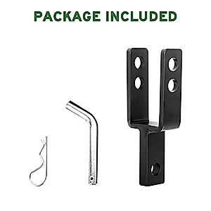 EBESTTECH 1PC Quick Hitch Adapter Bracket fit for Category 1 Quick Hitch Used to Adjust Top Link Bracket Movements Adjustable Top Bracket Hitch Adapter