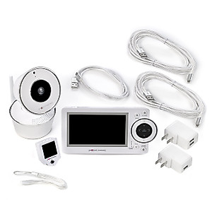 Project Nursery 5" High Definition Baby Monitor System with 1.5" Mini Monitor - White
