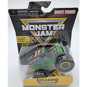 Monster Jam Breaking World Records 1:64 Monster Truck Grave Digger