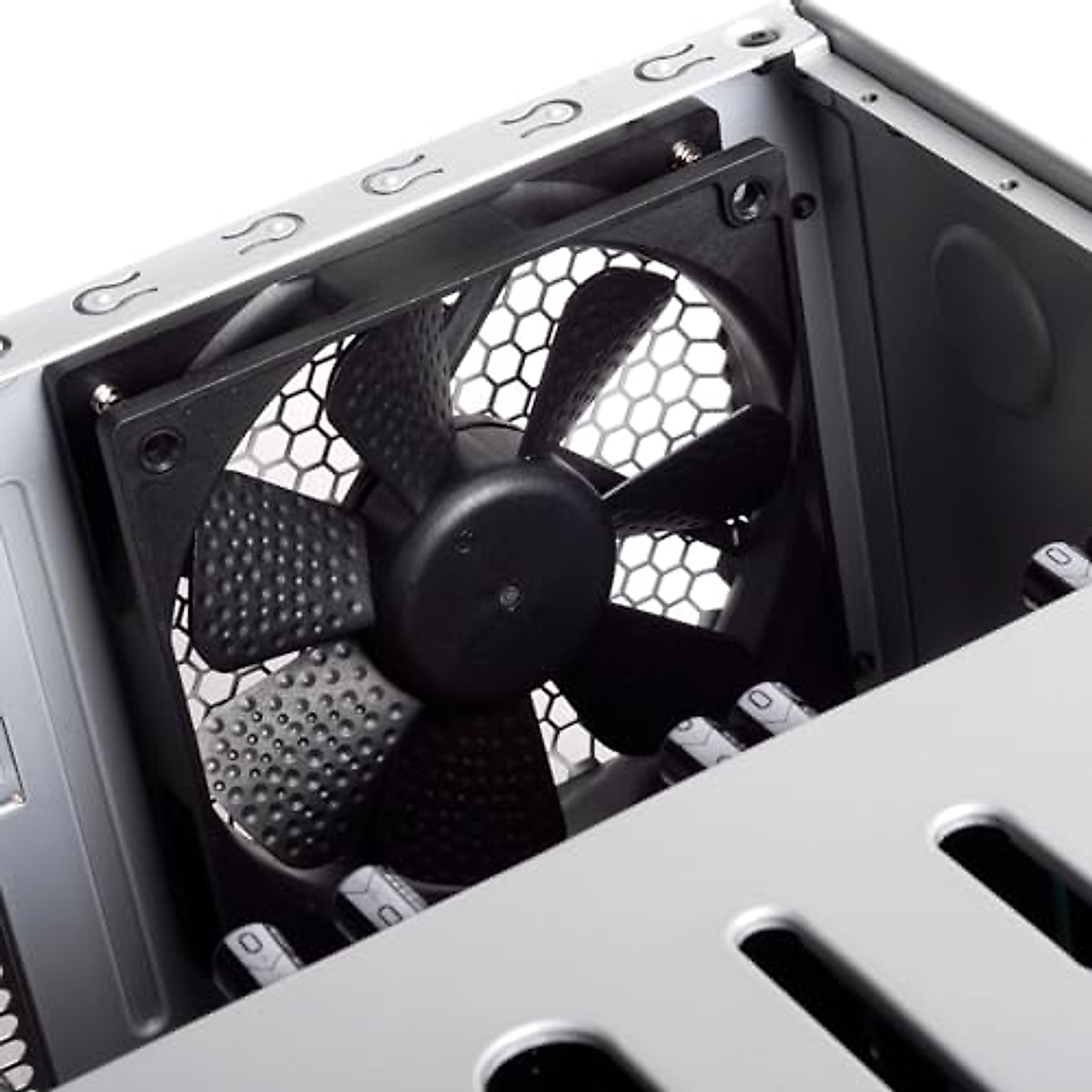 SilverStone Technology Premium Mini-ITX/DTX Small Form Factor NAS Computer Case, Black (DS380B)