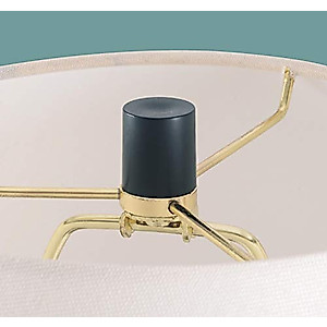 Kenroy Home 32055WDG Cole Table Lamps, Medium, Wood Grain