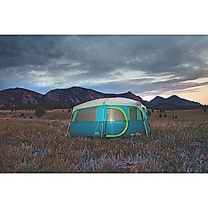 Coleman 8-Person Camping Tent with Built-in Closet | Tenaya Lake Cabin Tent with Fast Pitch Setup