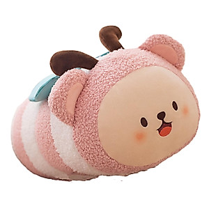 Cute Long Butterfly Stuffed Animals Butterfly Plush Toys Pillow Butterfly Anime Butterfly Plushie Hugging Pillow Butter Fly Doll Gift for Kids and Lovers in Birthday, Christmas, Valentine's Day