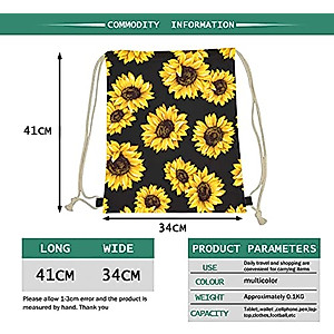 KIDVOVOU Men Women Children Drawstring Backpack Bag Athletic Gym Sports Sackpack Workout Swim Travel Gym Sack,Leopard Print