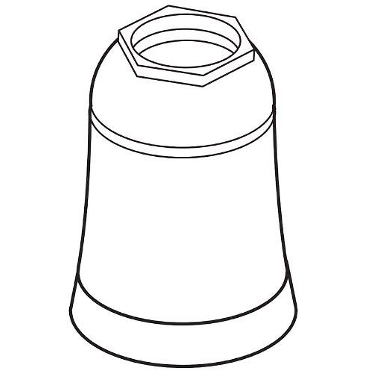 Delta Faucet RP53215AR Pilar Valve Shell, Arctic Stainless