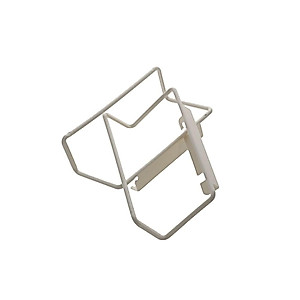 4 Pcs Plastic Over Kitchen Cabinet Towel Bar Rack, Hang on Inside or Outside of Doors, Storage and Organization for Hand and Dish Towels, Tea Towels