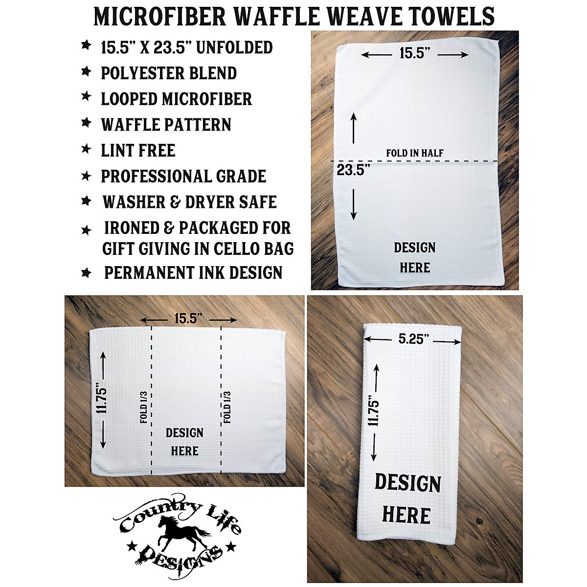 Kitchen Closed This Piggy's Had It - Waffle Weave Towel Funny Pig Chef Decor