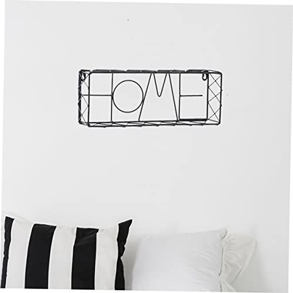 ORFOFE Jewelry Organizer Stand Shelves for Storage Wall Mounted Wall Mounted Hooks Wall Mounted Jewelry Organizer Kitchen Rack Metal Wire Basket Shelves Storage Rack Hook up Shelf Ledge