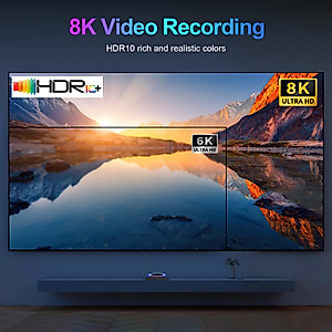 Android 13.0 TV Box, X88 PRO 13 Android Box with 4GB RAM 32GB ROM RK3528 Quad-Core Support WiFi6 2.4Ghz/5.0Ghz 8K HD BT 5.0 H.265 Decoding Smart TV Box