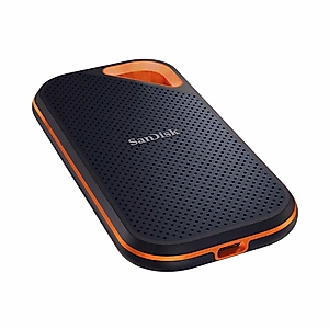 SanDisk 2TB Extreme PRO Portable External SSD - Up to 1050MB/s - USB-C, USB 3.1 - SDSSDE80-2T00-G25