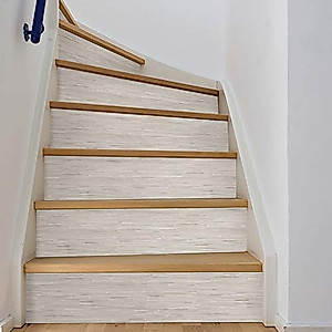 NuWallpaper NUS2875 Cream Grassweave Peel & Stick Wallpaper, Neutral