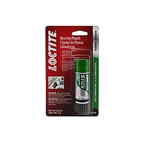 Loctite 640482 High-Temperature Bearing Mount Stick: Wax-Like Stick, Secure Parts, Seal Joints, Prevent Corrosion, for Cylindrical Metal Assemblies | Red, 9 Gram Stick