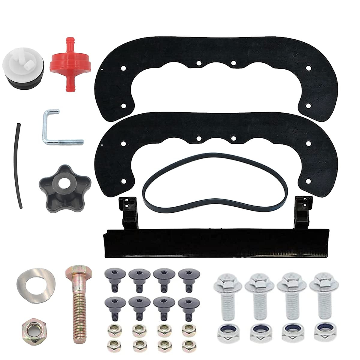 Chacarbtu Snowblower Paddles 99-9313 for Toro Power Clear 721 721RC 721QZE 721QZR 721E 721R Snowblower with 121-6622 V-Belt, 133-5585 Scraper, 114-3779 108-4887 107-3844 Handle Knob Kit