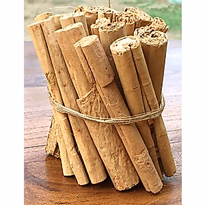 Organic Ceylon cinnamon sticks, True or Real Cinnamon, Premium Grade, Harvested from a USDA Certified Organic Farm in Sri Lanka 1 oz / 28 g (3" cut 6 to 7 sticks)