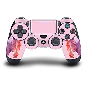 Head Case Designs Officially Licensed Mark Ashkenazi Pastel Horse Art Mix Matte Vinyl Sticker Gaming Skin Case Cover Compatible With Sony PlayStation 4 PS4 DualShock 4 Controller
