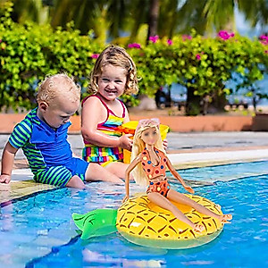 ebuddy Doll Clothes and Accessories 3 Sets Doll Clothes with Volleyball Surfboard Cup Holder and Accessories for 11.5 Inch Girl Doll(No Doll)