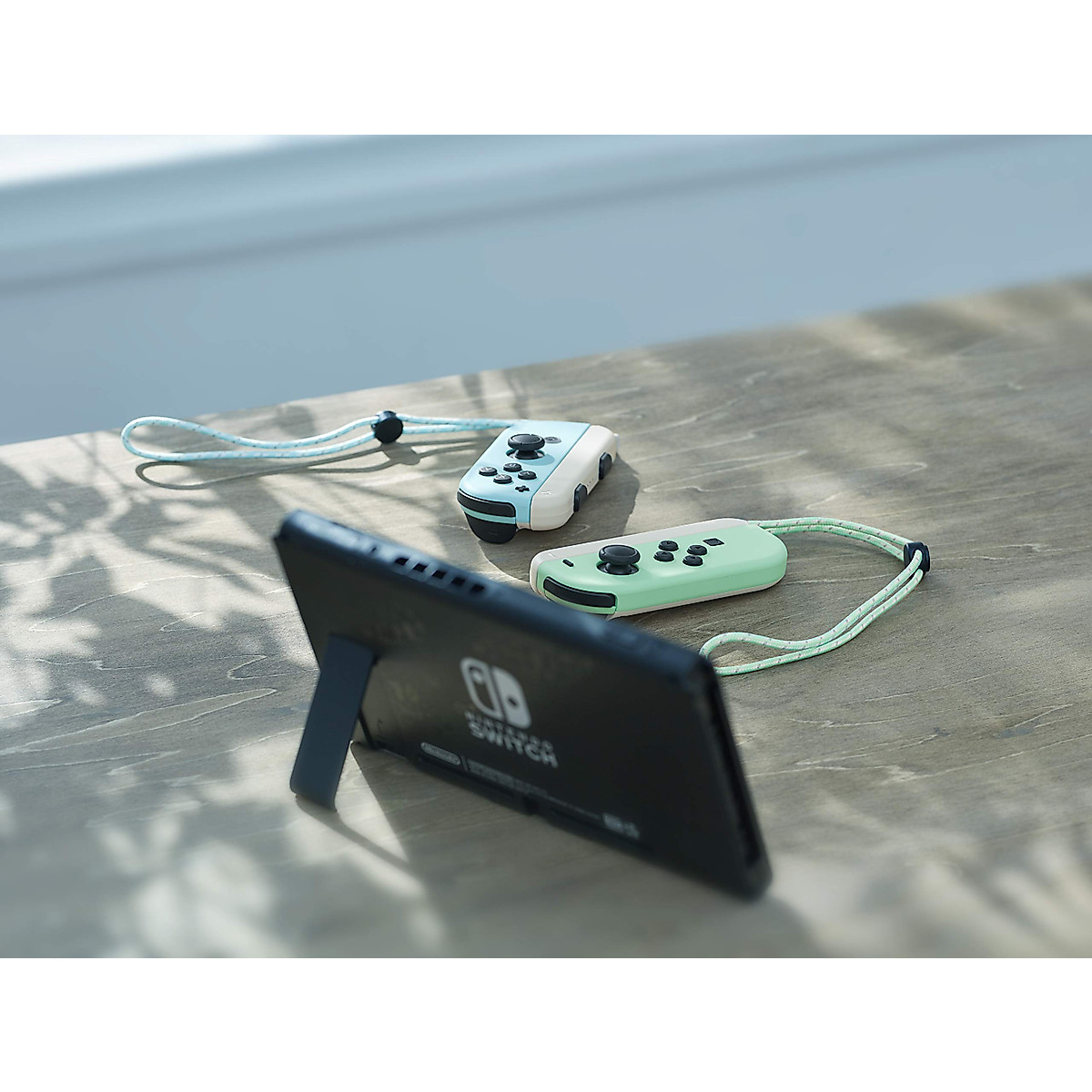 Newest Nintendo Switch - Animal Crossing: New Horizons Edition 32GB Console ,Green and Blue Joy-Con, 6.2" Multi-Touch 1280x720 Display, WiFi, Bluetooth, HDMI and GalliumPi 10-in-1 Case