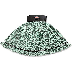 Rubbermaid Commercial, RCP1924814CT, Maximizer Large Wet Mop, 6 / Carton, Green