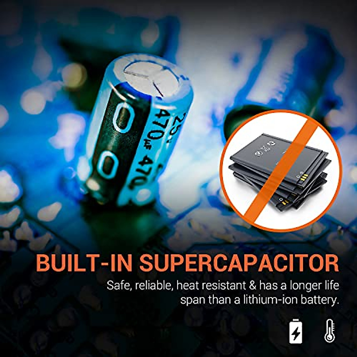 Rexing V1P 4K Car Dash Cam 2.4" LCD 2160p Front + 1080p Rear Wi-Fi 170° Wide Angle Dual Channel with Rear Cam, G-Sensor, WDR, Loop Recording Mobile App Supercapacitor