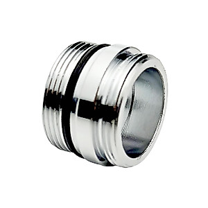 XNTONG Faucet Aerator Adapter - Male Thread M21.5 to Male Thread M22, Suitable for Kitchen Faucet Adapter Kit Connection, (M21.5-M22)