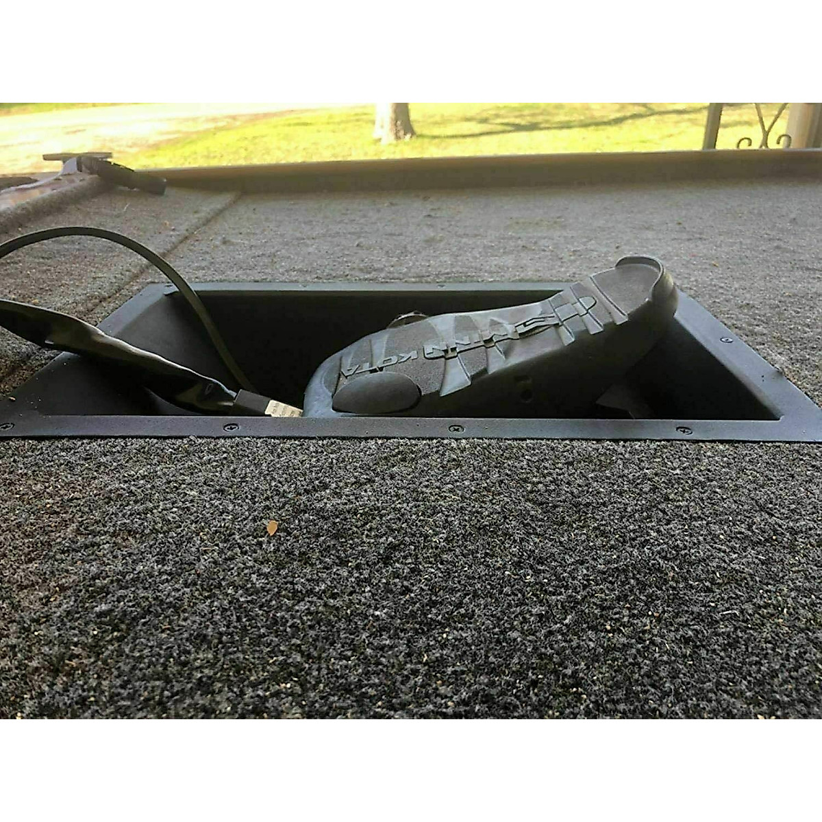 PLI Universal Recessed Trolling Motor Foot Pedal Pan Replaces Minn Kota 100RTMP