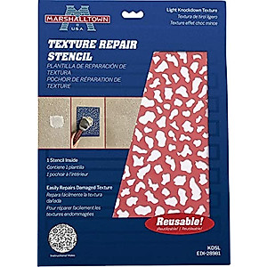 Marshalltown Knockdown Texture Stencils (Light)