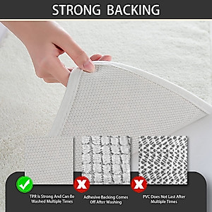 Erosebridal White Crane Door Mat Golden Sun Bathroom Rugs for Kids Child,Jungle Mountain Rug Japanese Style Ukiyoe Theme Kitchen Rugs Birds Animal Japan Ethnic Kawaii Room Decor 20"x32"