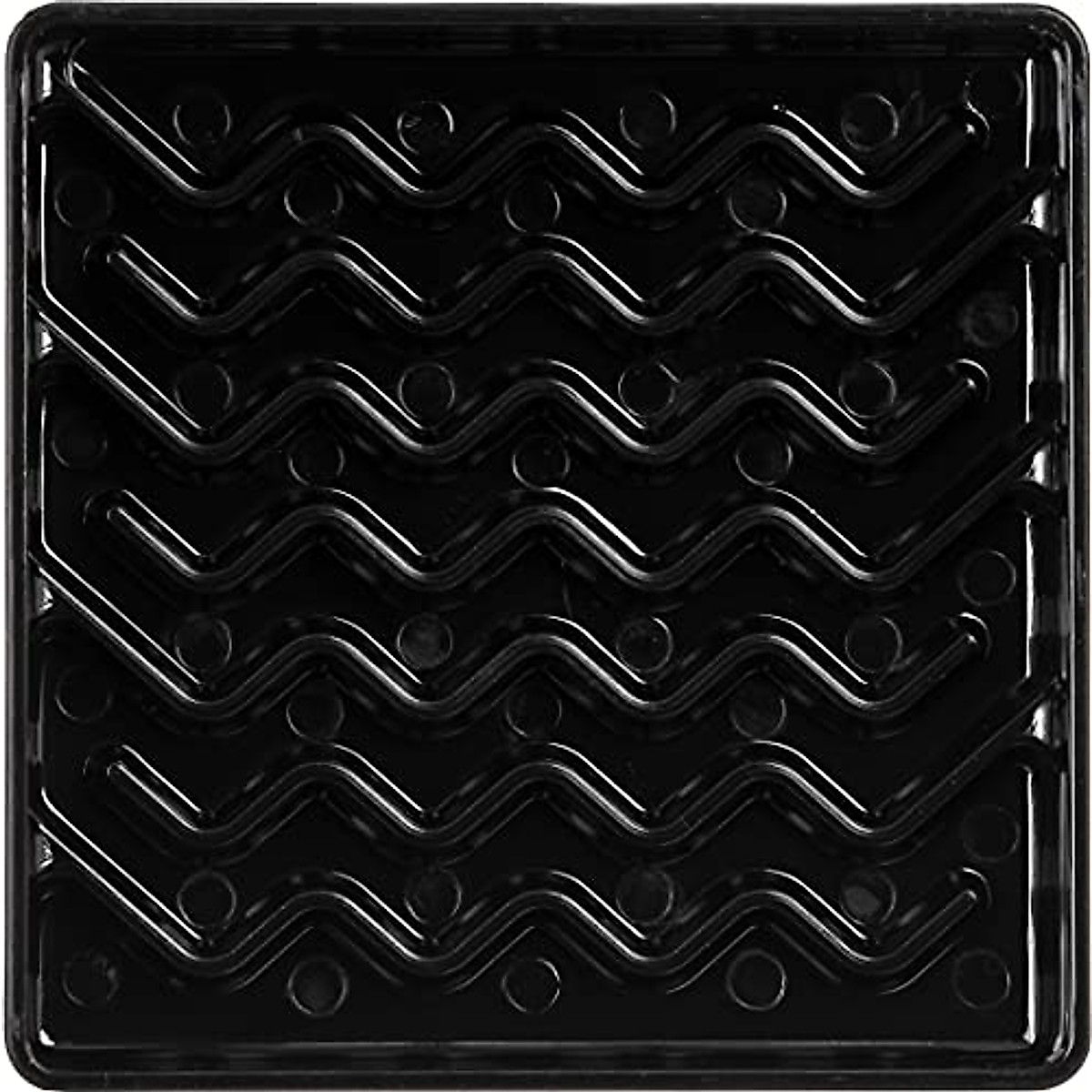 Carlisle FoodService Products 1102003 Square Drip Tray, San, Black