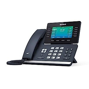 Yealink SIP-T54W IP Touch Screen SIP Phone - Global Teck Bundle with Power Supply and Global Teck Microfiber Cloth (Yealink T54W SIP Phone - Basic Bundle)