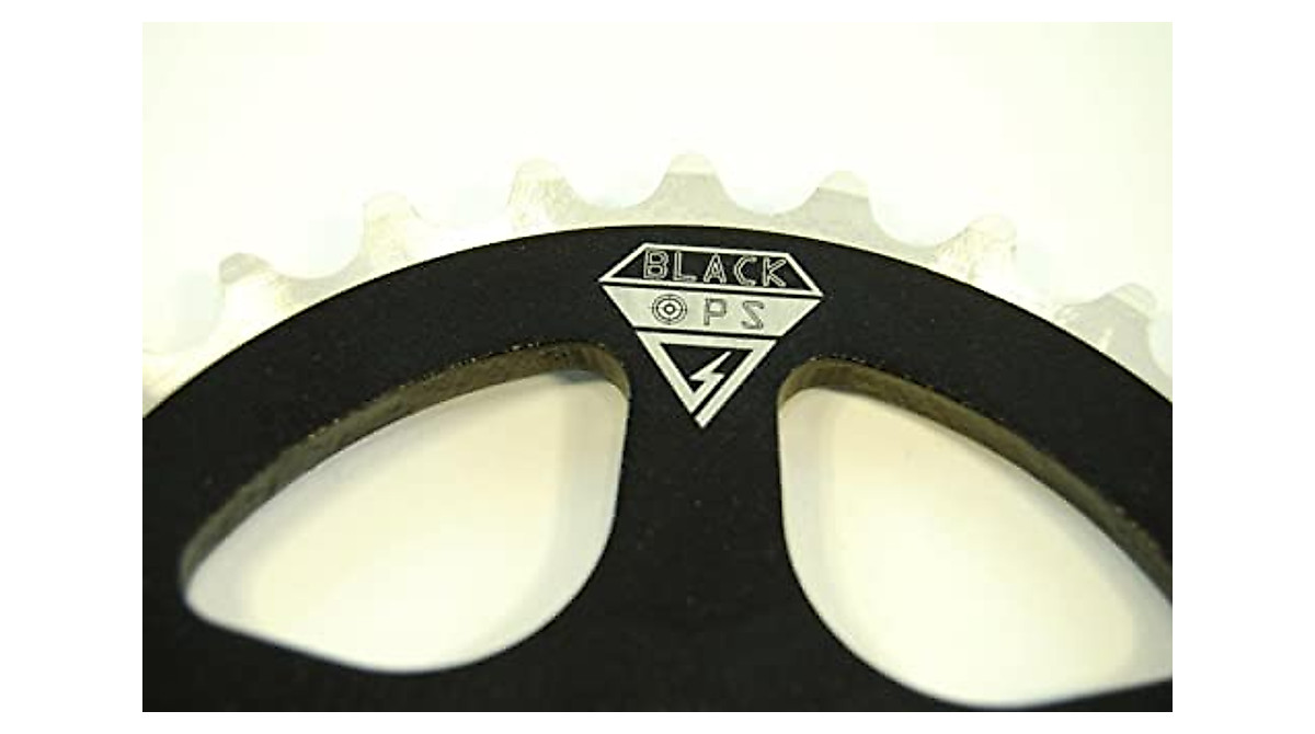 Black Ops 30t BMX Chain Ring - Durable & Quiet Drive