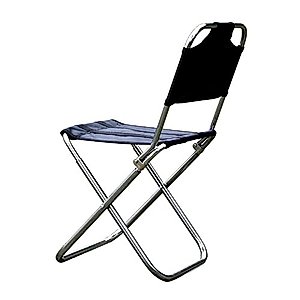HIGOH Bedside Table Outdoor Folding Chair Aluminum Alloy Camping Chair Easy Carry BBQ Stool Folding Stool Portable Office Home Furniture