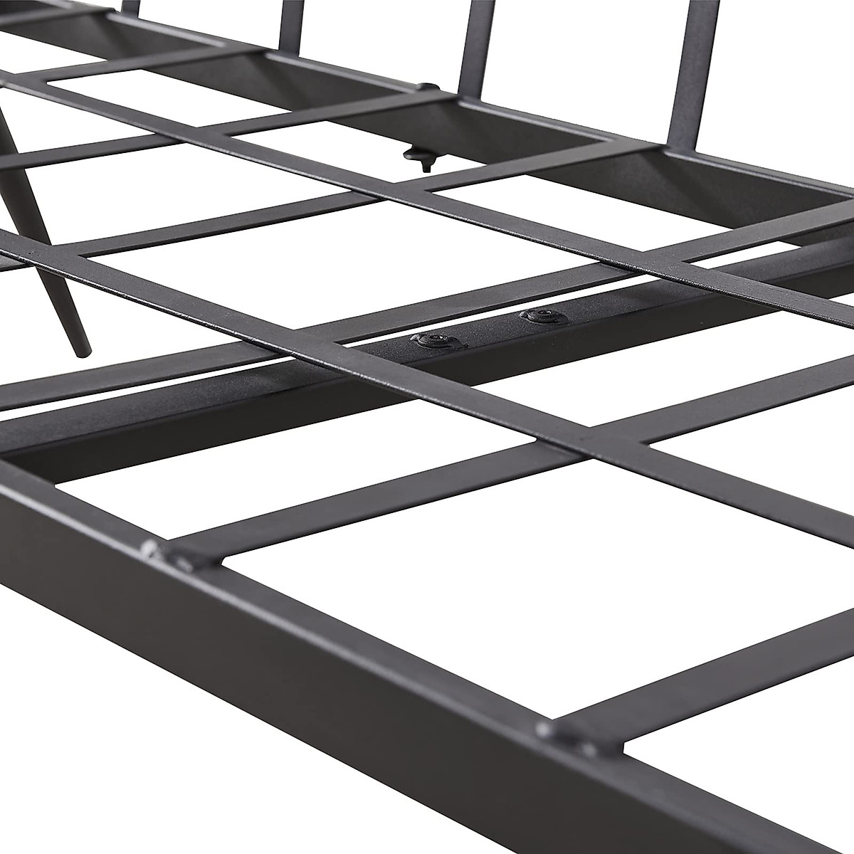 CLIPOP Mid Century Modern Accent Chair, Loveseat Sofa with Removable Backrest and Cushion, Upholstered Faux Leather Couch with Solid Wood Armrest Metal Frame Easy-Assembly, 43" W, Dark Brown