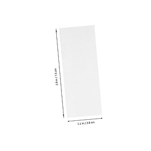 BUGUUYO 1000pcs Absorbent Paper Experiment Experiments Paper Chemistry Paper Science Experiment Strip Test Paper Strip Paper Strips Experiment Blotting Paper Neutral Cotton White