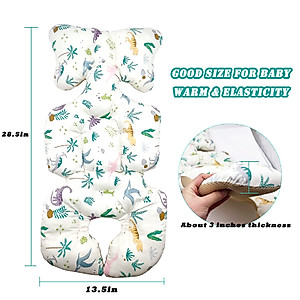 StoHua Baby Carseat Head Body Support Cushion, Infant Car Seat Insert, Universal Seat Cushion for Pushchair, Ultra-Soft Toddler Seat Pad Babybody Support, Perfect for Carseats, Strollers, Swings