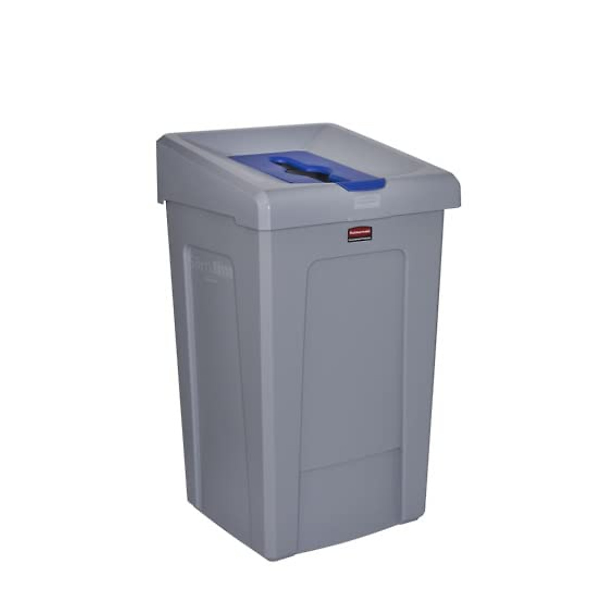 Rubbermaid Commercial Products Slim Jim Recycling Station 1-Stream Mixed Recycling Bin/Can/Kit/Station, 33 GAL, for Kitchens/Classrooms/Offices/Back of House/Colleges/Commercial Facilities (2171557)