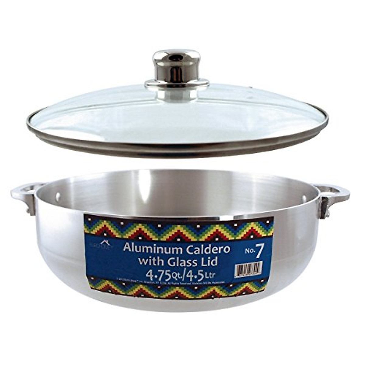 Euro-Ware #7 Stock Pot, 4.75 Quart, Silver