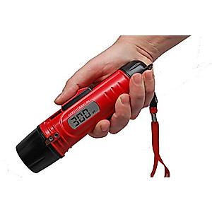 HawkEye DT1H Handheld Depth Finder with Temperature, 300 Feet