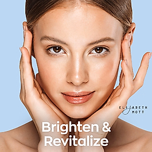 Elizabeth Mott Sure Thing Vitamin C Eye Cream – Hydrating, Brightening, Anti-Aging Eye Repair Treatment for Dark Circles & Puffiness – Vegan, Fragrance-Free, Cruelty-Free Skincare – 15ml (0.5oz)