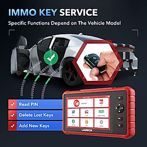 LAUNCH Scanner CRP909X Elite OBD2 Scanner Diagnostic Tool, 2022 Newest, 2-Year Updates ($200 Value), 28+ Services, All Systems Diagnostics, Key Programming, ABS Bleed, Power Balance, Injector Coding